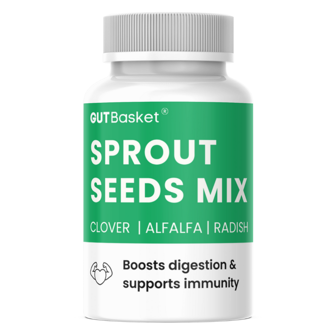 Sprouts Seeds Mix - Clover, Alfalfa and Radish Seeds for Sprouting ...