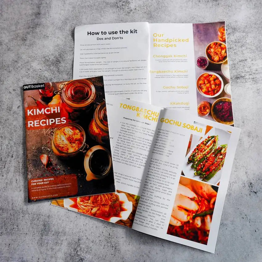 Kimchi Making Recipe Book for Beginners – Gutbasket